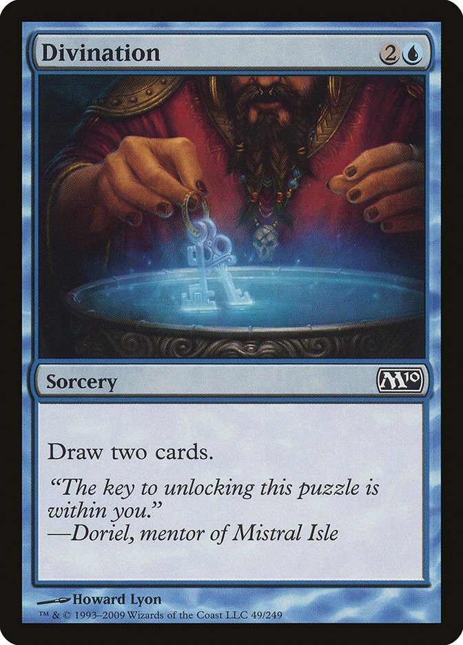 Divination - Magic 2010 (M10) - Magic: The Gathering