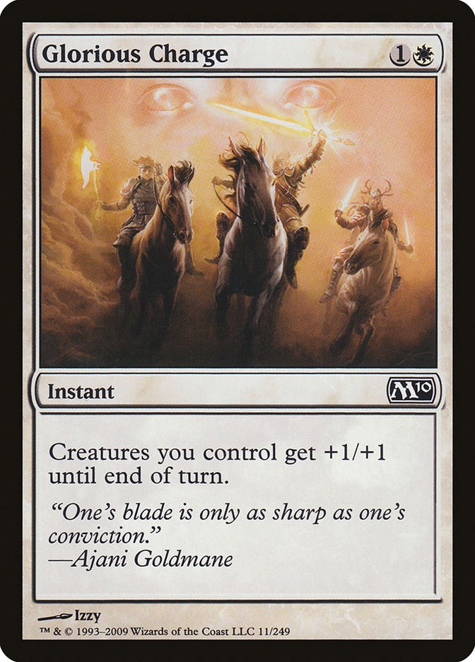 Glorious Charge - Magic 2010 (M10) - Magic: The Gathering