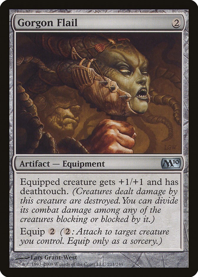 Gorgon Flail - Magic 2010 (M10) - Magic: The Gathering