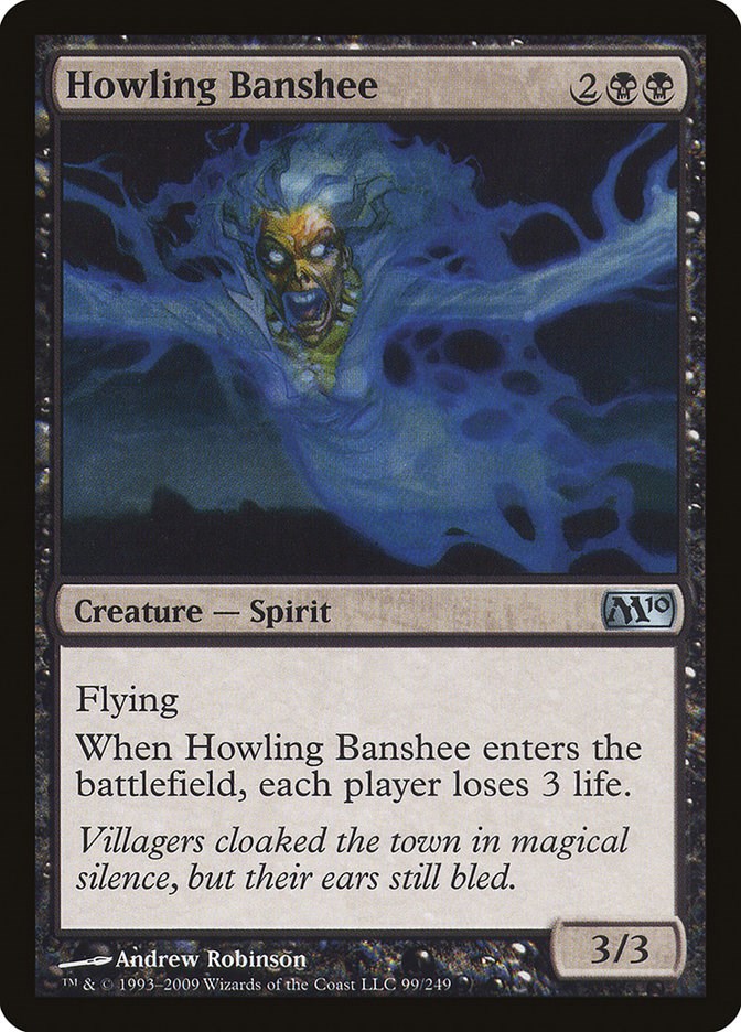 Howling Banshee - Magic 2010 (M10) - Magic: The Gathering