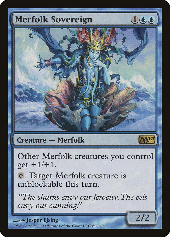 Merfolk Sovereign - Magic 2010 (M10) - Magic: The Gathering