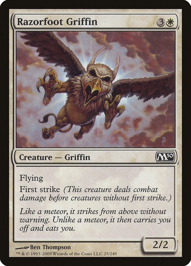Razorfoot Griffin - Magic 2010 (M10) - Magic: The Gathering