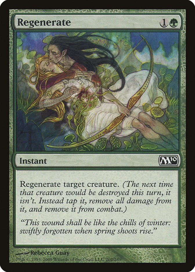 Regenerate - Magic 2010 (M10) - Magic: The Gathering