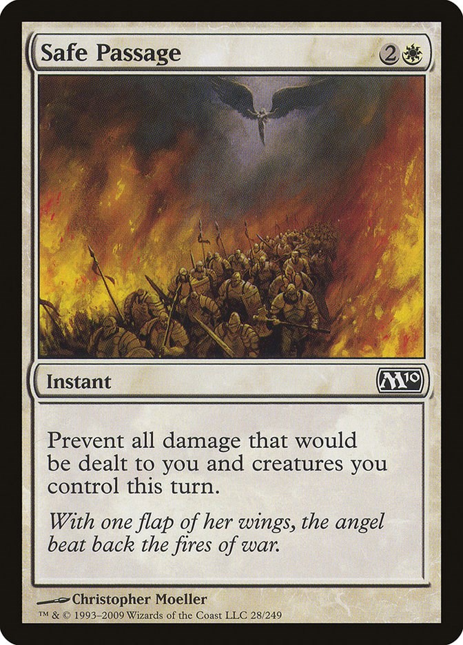 Safe Passage - Magic 2010 (M10) - Magic: The Gathering