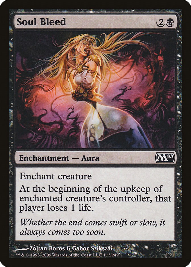 Soul Bleed - Magic 2010 (M10) - Magic: The Gathering