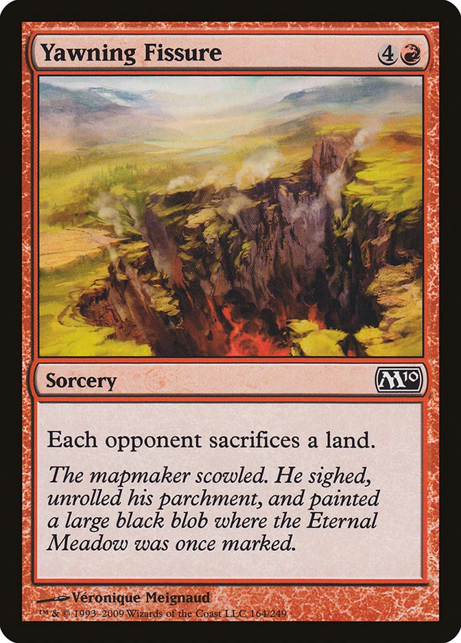 Yawning Fissure - Magic 2010 (M10) - Magic: The Gathering