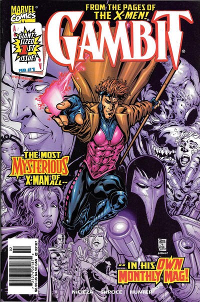 Gambit #1 (Newsstand) - Gambit (1999 Series) - Marvel Comics