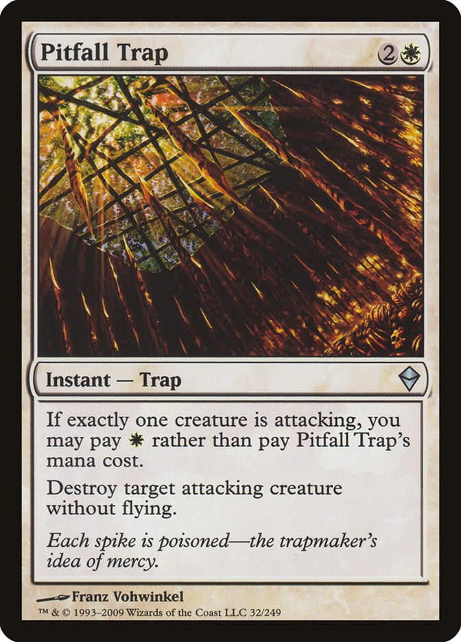 Pitfall Trap - Zendikar - Magic: The Gathering