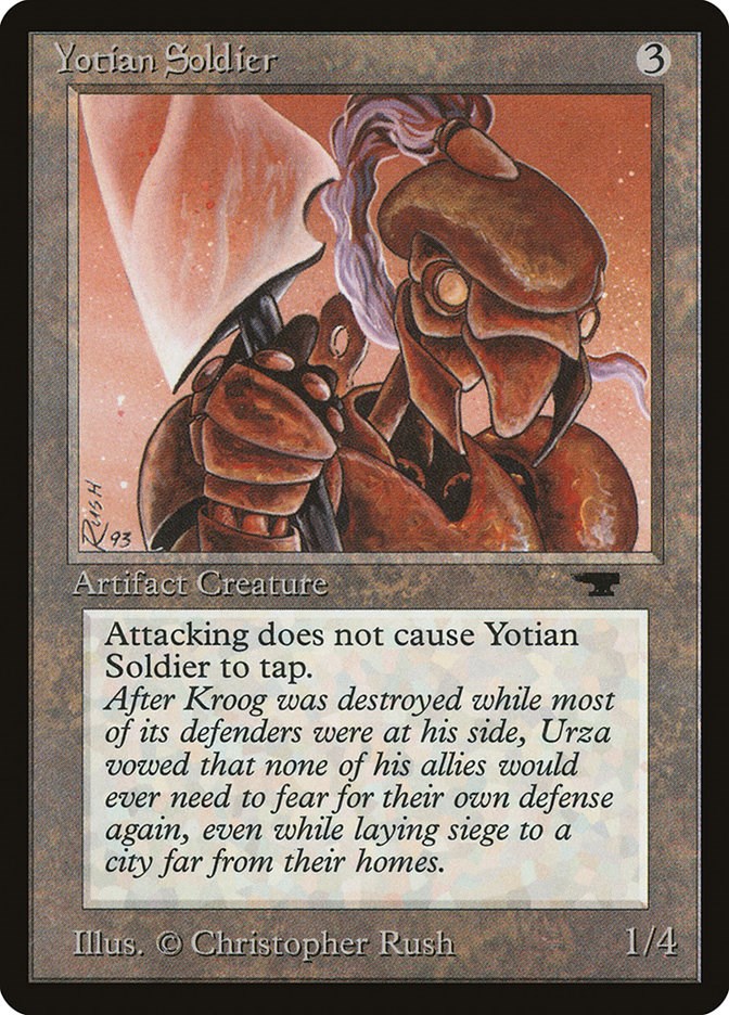 Yotian Soldier - Antiquities - Magic: The Gathering