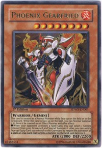 Phoenix Gearfried - Structure Deck: Warriors' Strike - YuGiOh