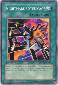 Nightmare's Steelcage - Structure Deck: Warriors' Strike - YuGiOh