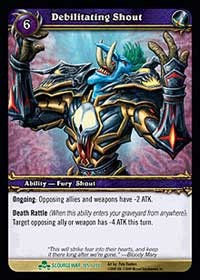 Debilitating Shout - Scourgewar - WoW