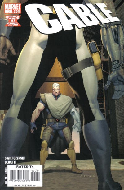 Cable #2 (Direct Edition) - Cable (2008 Series) - Marvel Comics