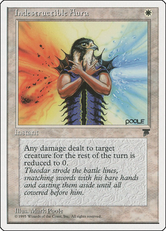 Indestructible Aura - Chronicles - Magic: The Gathering