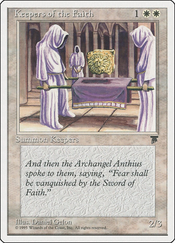 Keepers of the Faith - Chronicles - Magic: The Gathering
