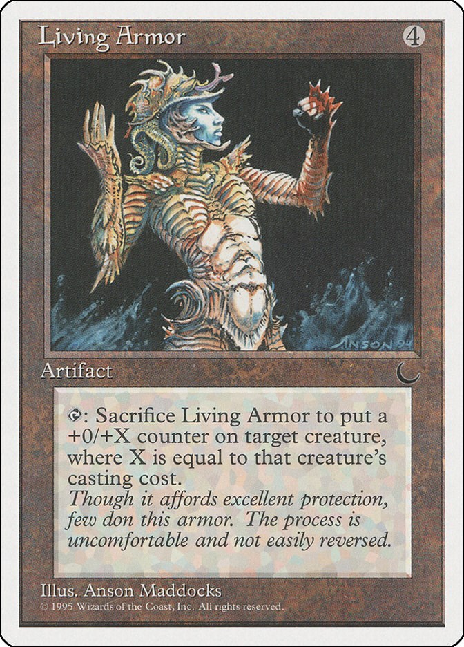 Living Armor - Chronicles - Magic: The Gathering