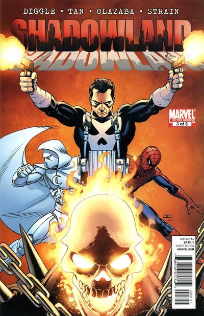 Shadowland #3 (Standard Cover) - Shadowland (2010 Series) - Marvel Comics
