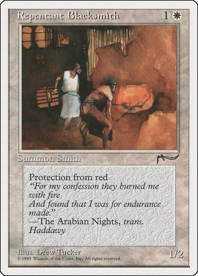 Repentant Blacksmith - Chronicles - Magic: The Gathering