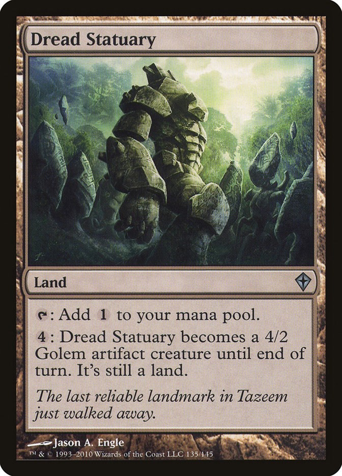 Dread Statuary - Worldwake - Magic: The Gathering