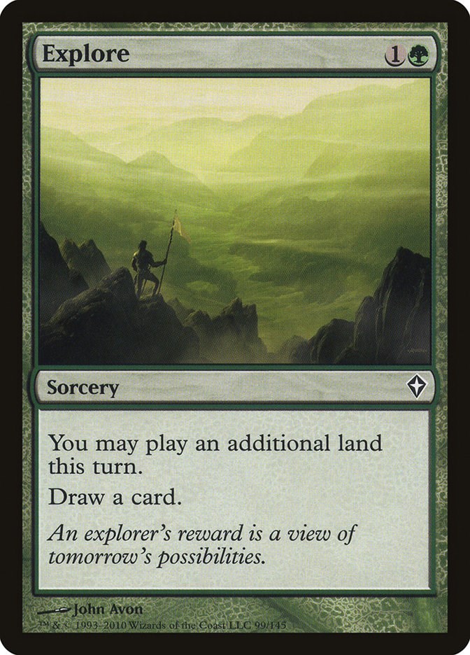 Explore - Worldwake - Magic: The Gathering