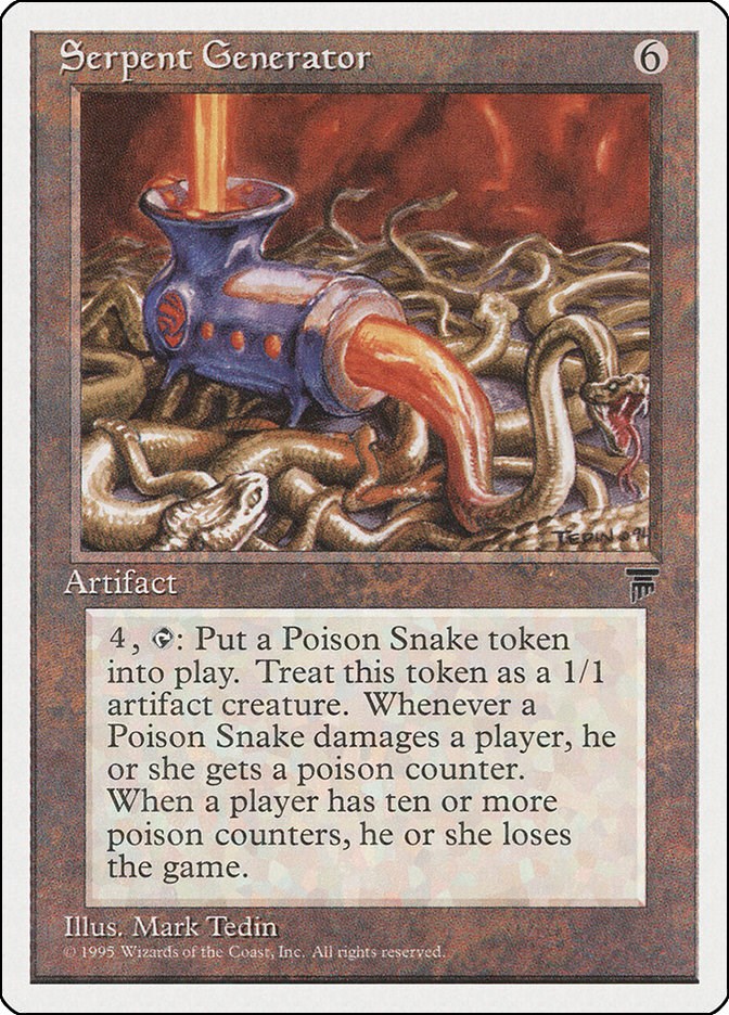 Serpent Generator - Chronicles - Magic: The Gathering