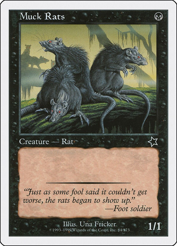 Muck Rats - Starter 1999 - Magic: The Gathering