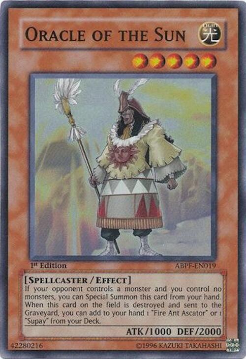 Oracle of the Sun - Absolute Powerforce - YuGiOh