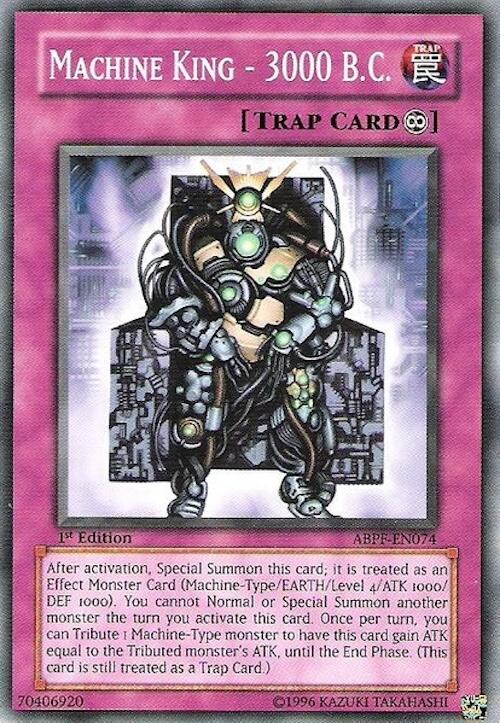 Machine King - 3000 B.C. - Absolute Powerforce - YuGiOh