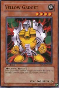 Yellow Gadget - Structure Deck: Machina Mayhem - YuGiOh
