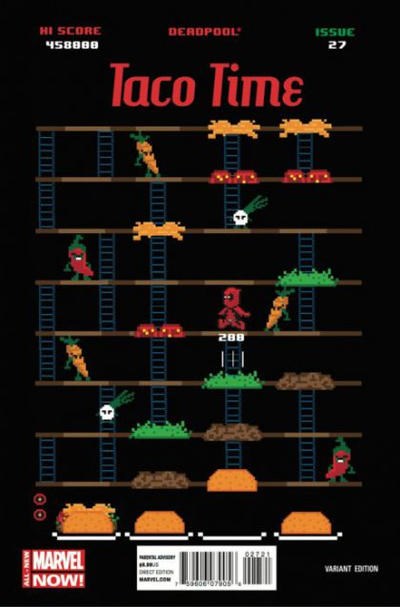 Deadpool #27 (Incentive Matthew Waite 8-Bit Variant) - Deadpool (2013 ...