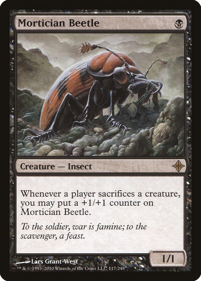 Mortician Beetle - Rise of the Eldrazi - Magic: The Gathering
