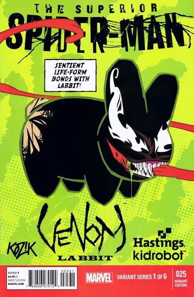 Superior Spider-Man #25 (Variant Edition - Hastings/KidRobot Venom ...