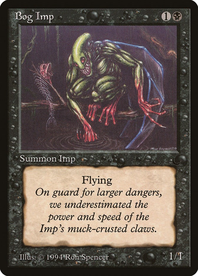 Bog Imp - The Dark - Magic: The Gathering