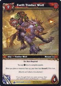 Swift Timber Wolf - Wrathgate - WoW