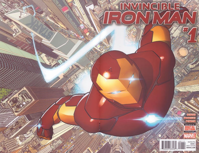 Invincible Iron Man #1 - Invincible Iron Man (2015 Series) - Marvel Comics