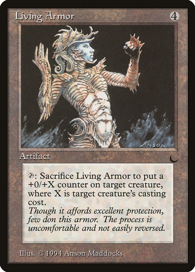 Living Armor - The Dark - Magic: The Gathering