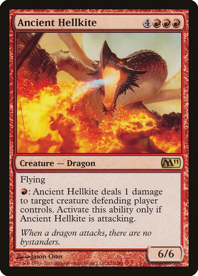 Ancient Hellkite - Magic 2011 (M11) - Magic: The Gathering