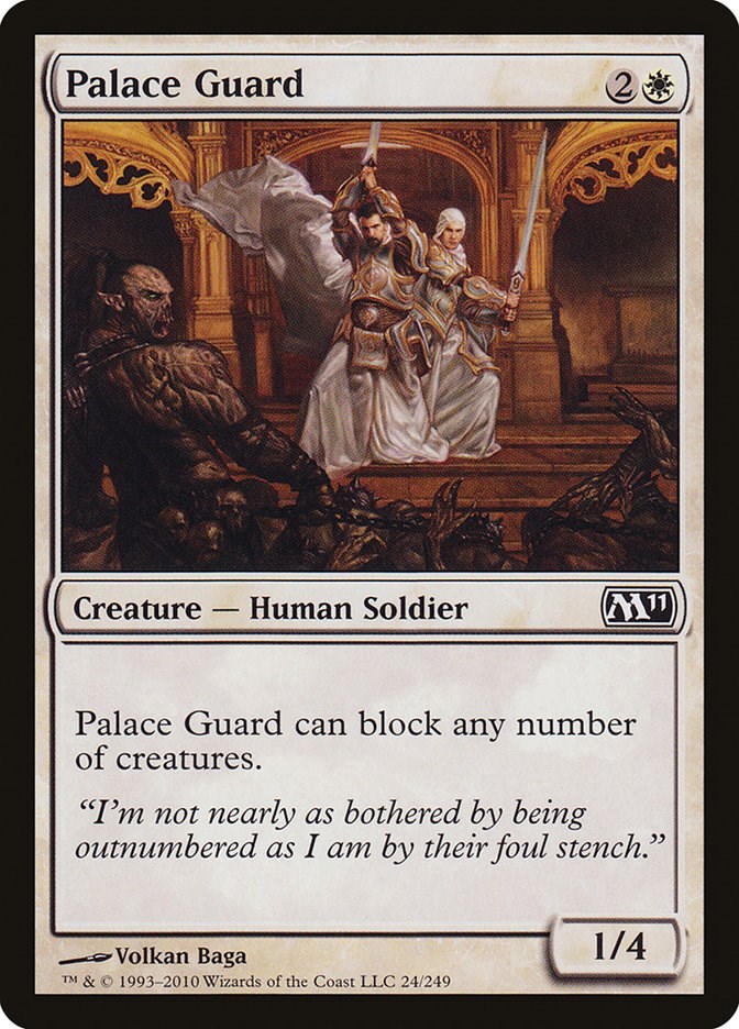 Palace Guard - Magic 2011 (M11) - Magic: The Gathering