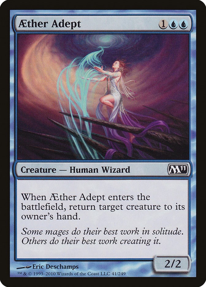 Aether Adept - Magic 2011 (M11) - Magic: The Gathering