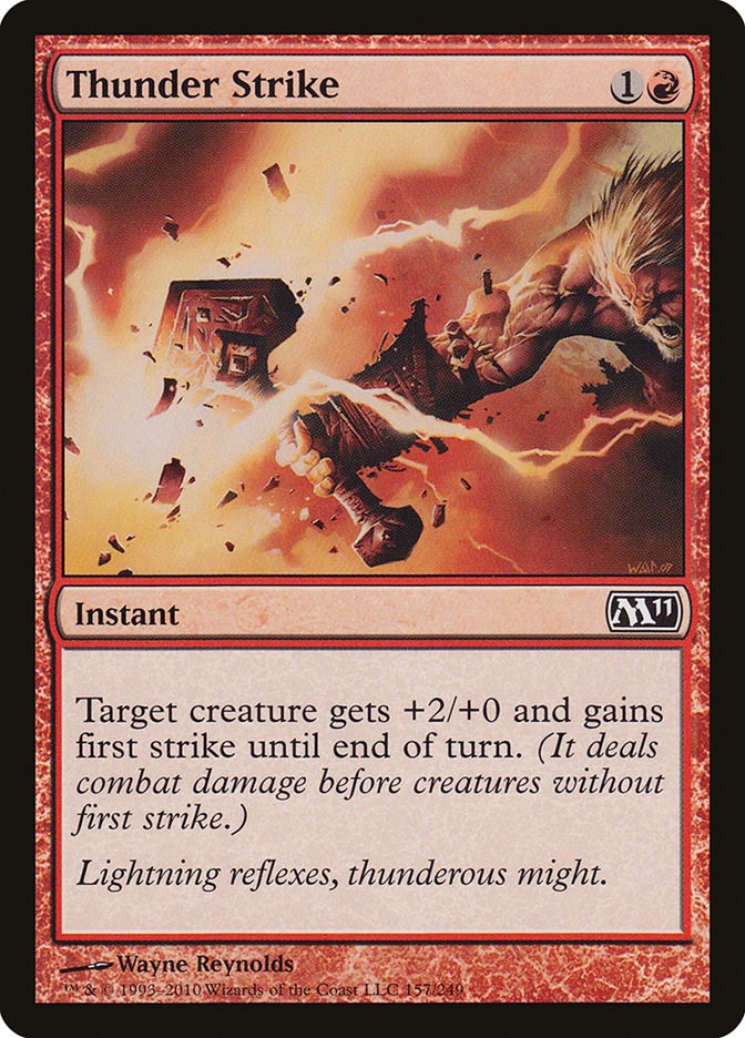 Thunder Strike - Magic 2011 (M11) - Magic: The Gathering