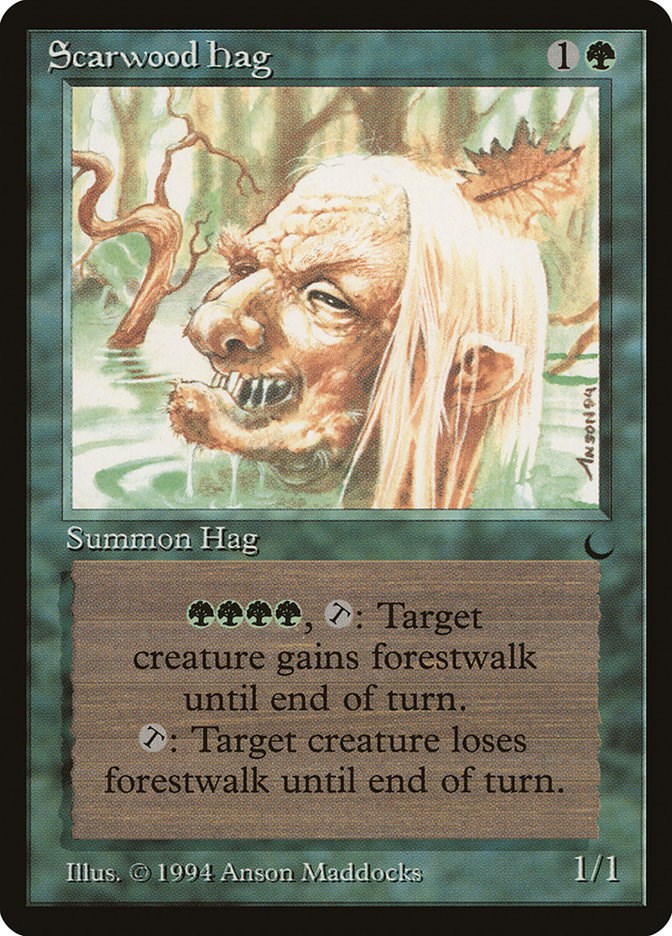 Scarwood Hag - The Dark - Magic: The Gathering