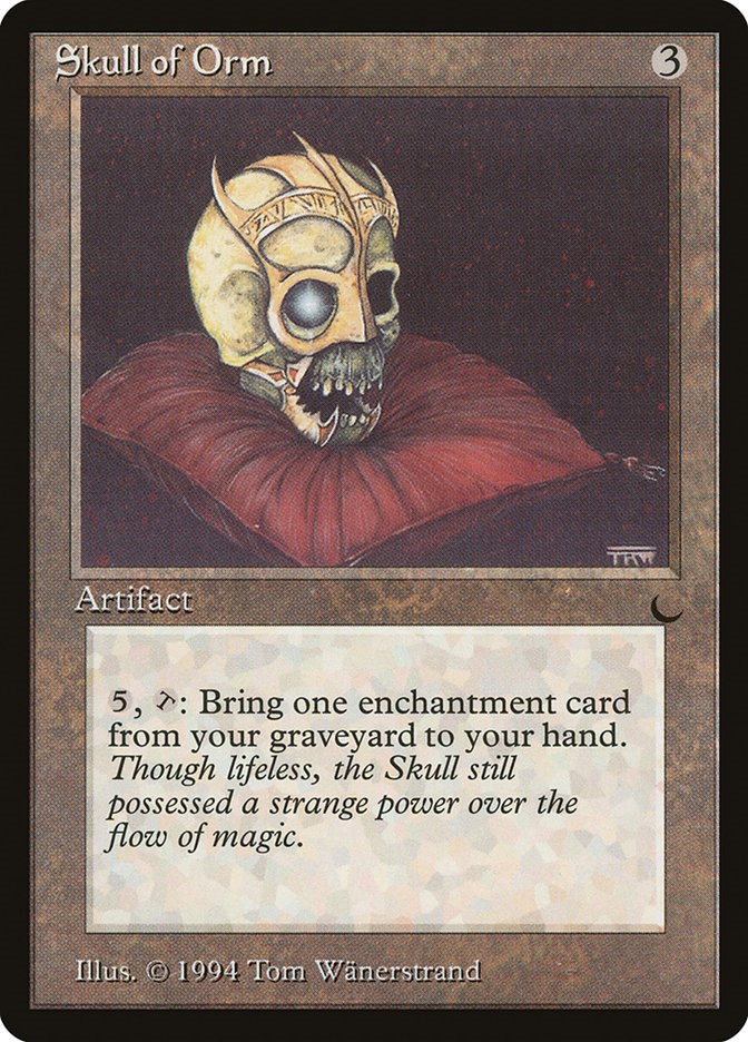 Skull of Orm - The Dark - Magic: The Gathering