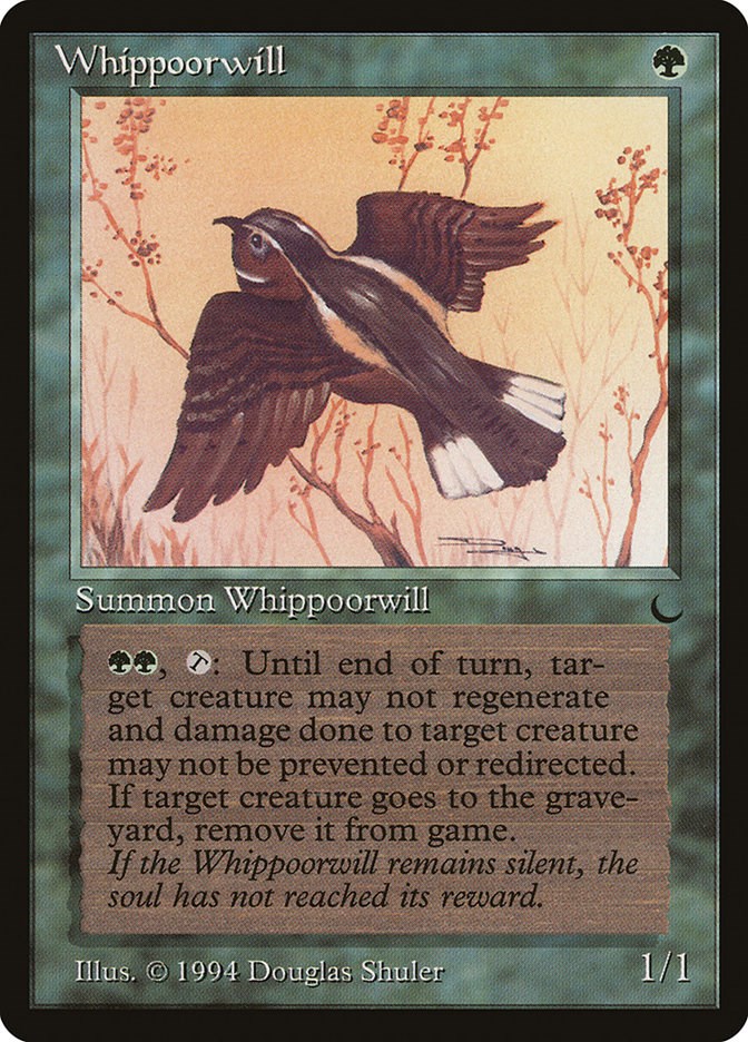 Whippoorwill - The Dark - Magic: The Gathering