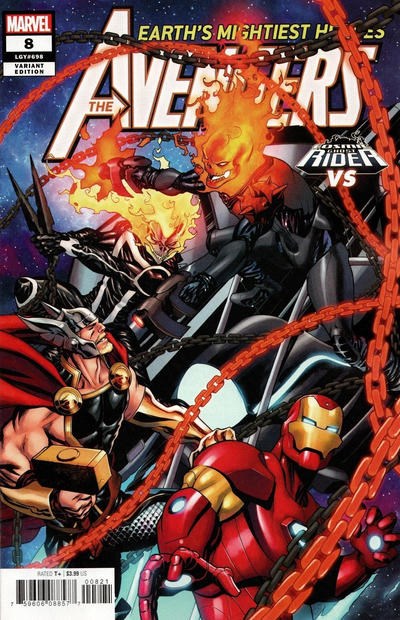 Avengers #8 (698) (Mike McKone 'Cosmic Ghost Rider VS') - Avengers ...