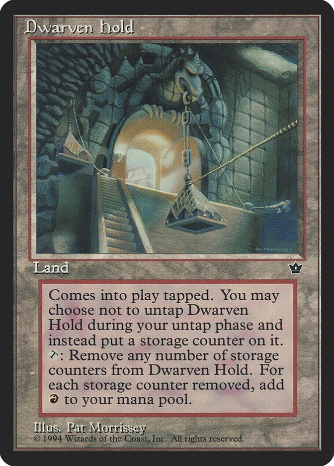 Dwarven Hold - Fallen Empires - Magic: The Gathering
