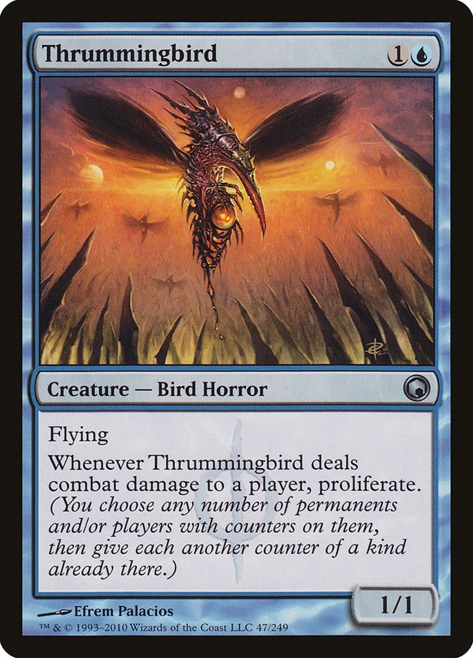Thrummingbird - Scars of Mirrodin - Magic: The Gathering