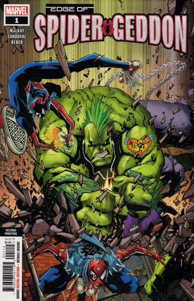Edge of Spider-Geddon #1 (Second Printing) - Edge of Spider-Geddon ...
