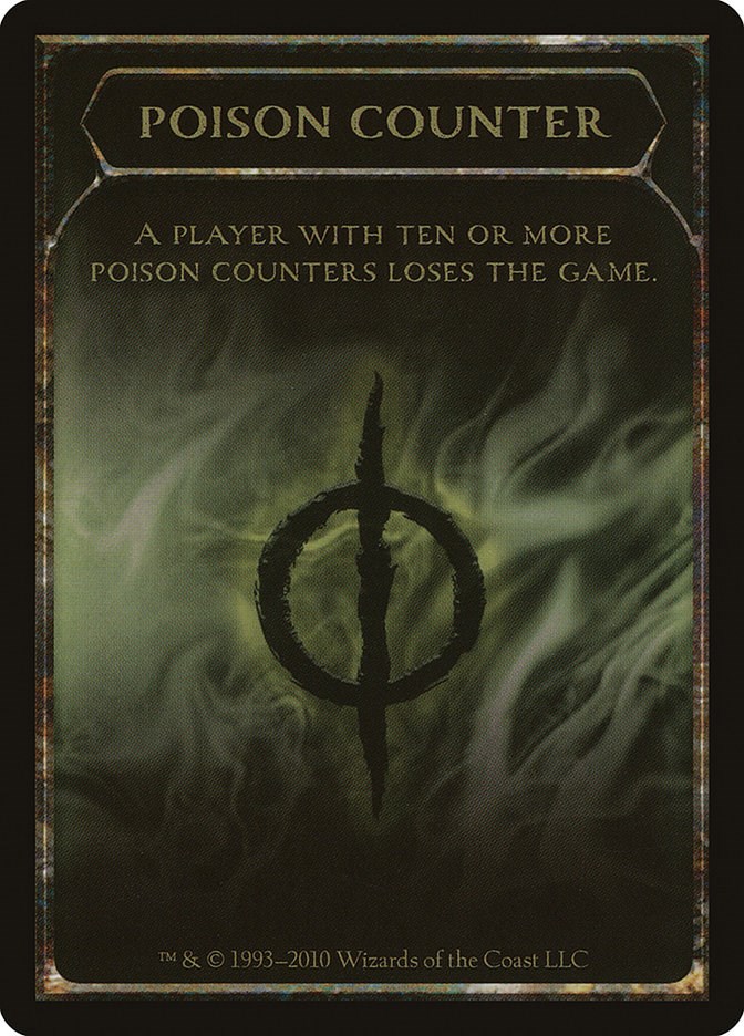 Poison Counter Token - Scars of Mirrodin - Magic: The Gathering