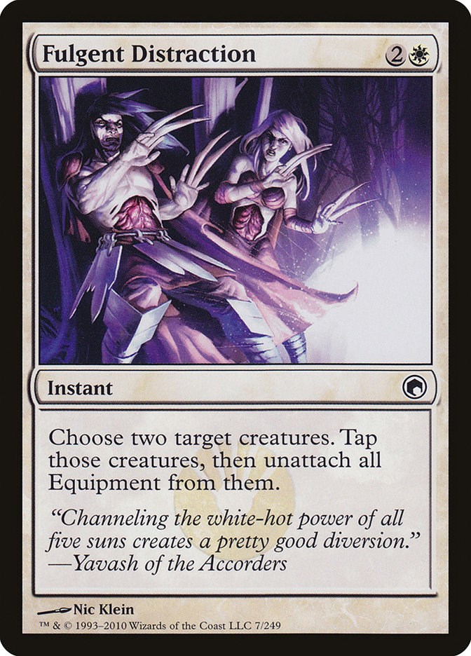 Fulgent Distraction - Scars of Mirrodin - Magic: The Gathering