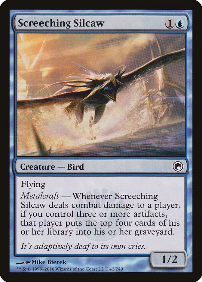 Screeching Silcaw - Scars of Mirrodin - Magic: The Gathering
